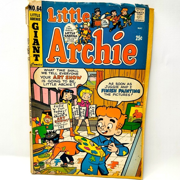 Archie Comics | Art | Little Archie Giant Comics Series No64 Oct 7 Vtg ...